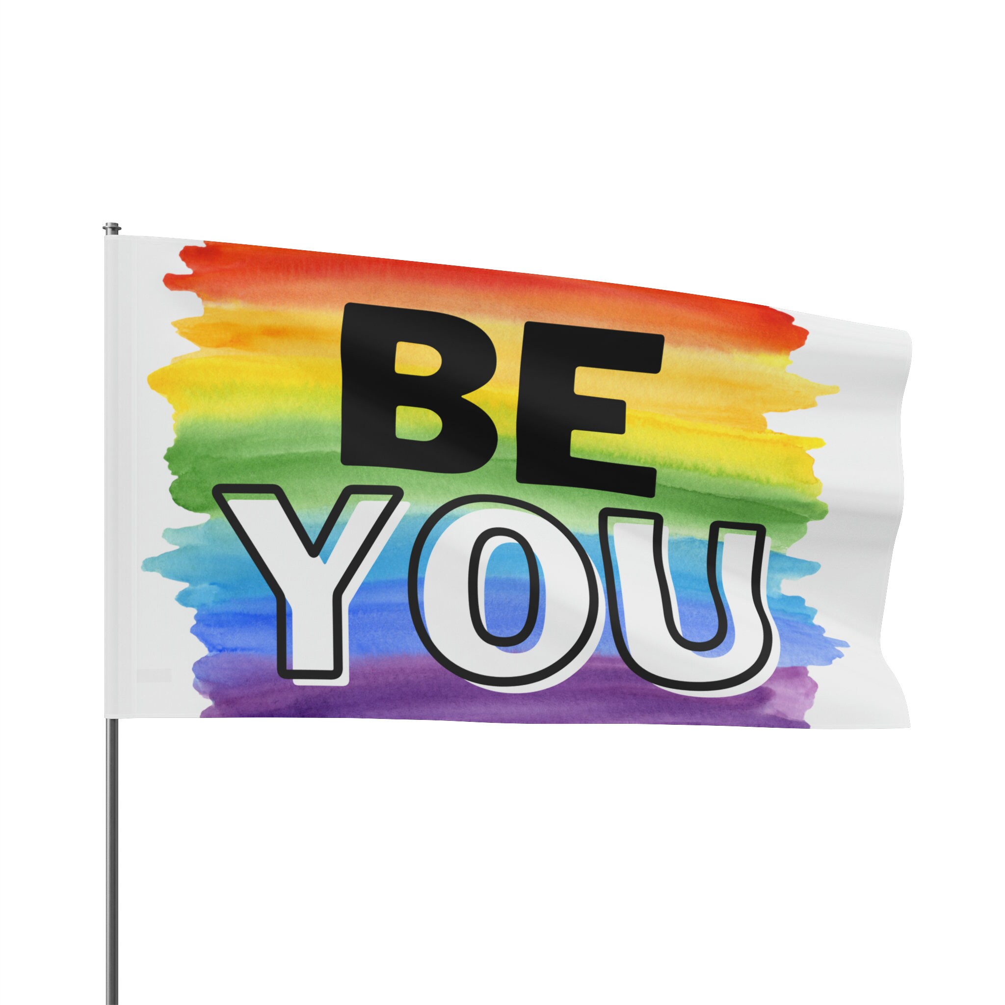 Be You Acceptance Flag - Etsy