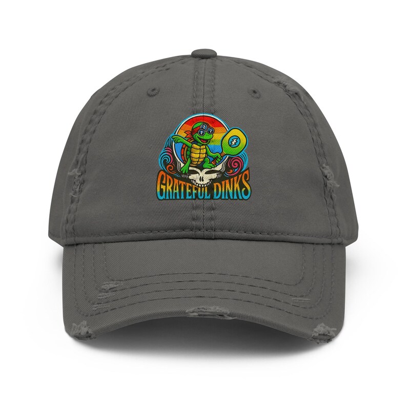 Terrapin Distressed Dad Hat | Grateful Dinks - Etsy