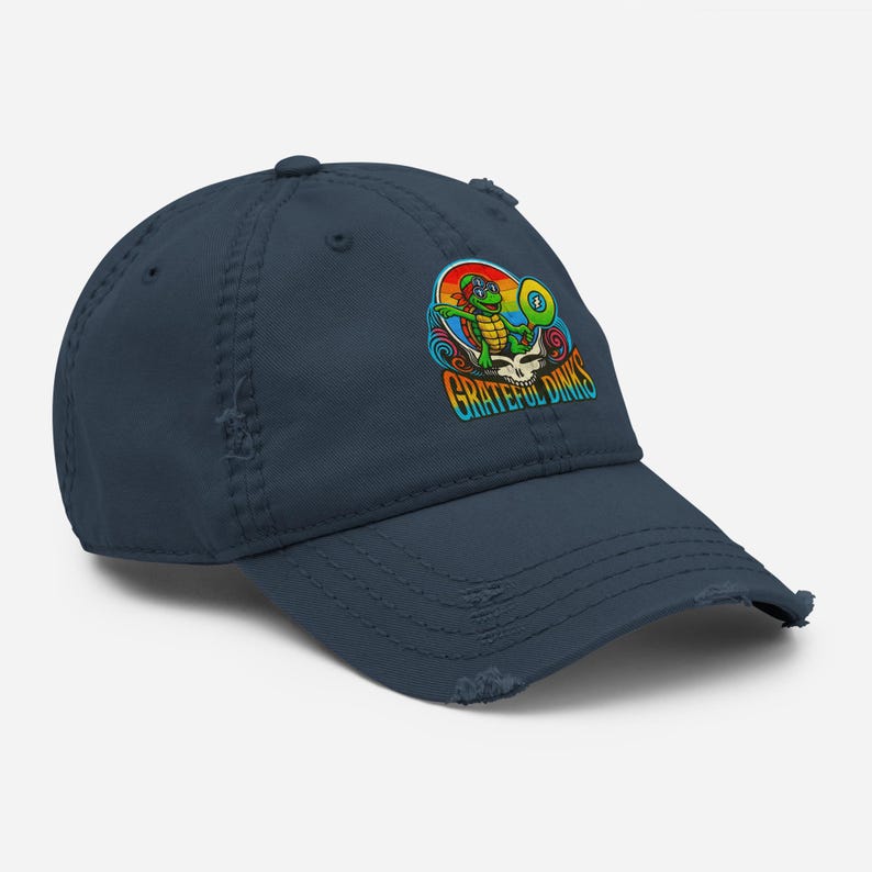 Terrapin Distressed Dad Hat | Grateful Dinks - Etsy