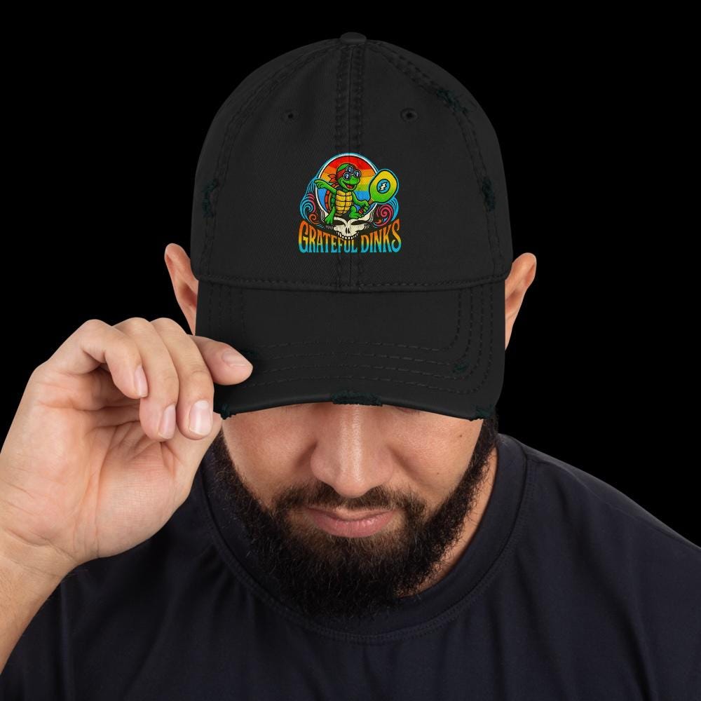 Terrapin Distressed Dad Hat | Grateful Dinks - Etsy