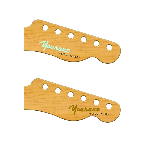 Headstock Decals - Etsy