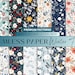 Patriotic Memorial Day Digital Paper Set, Whimsical 12x12 Patterns ...