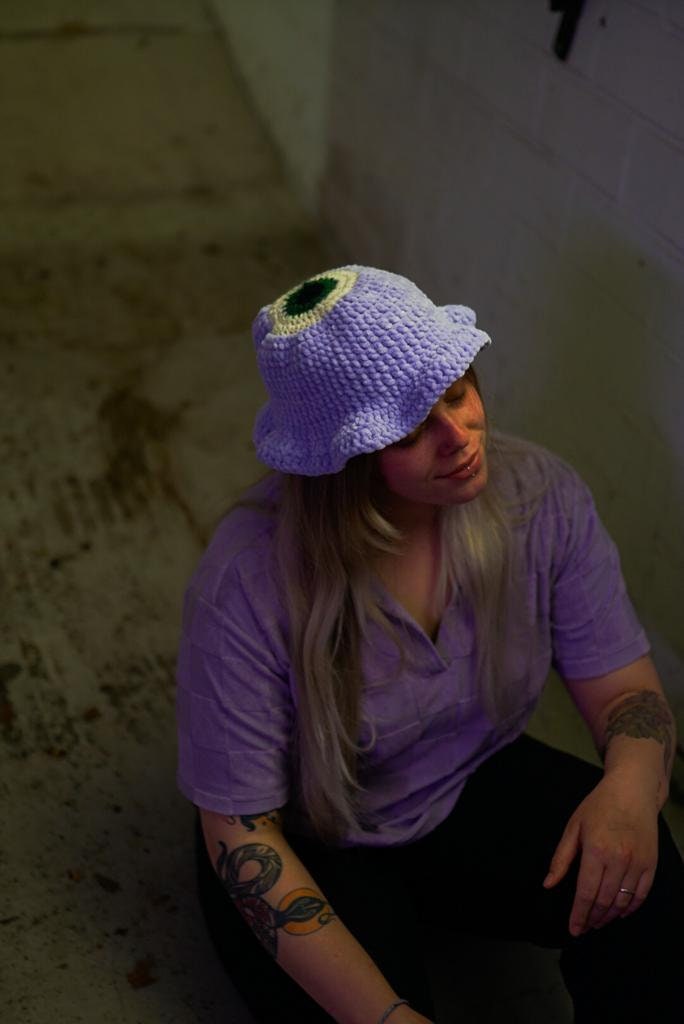 Evil Eye Bucket Hat Crochet PDF Pattern - Etsy