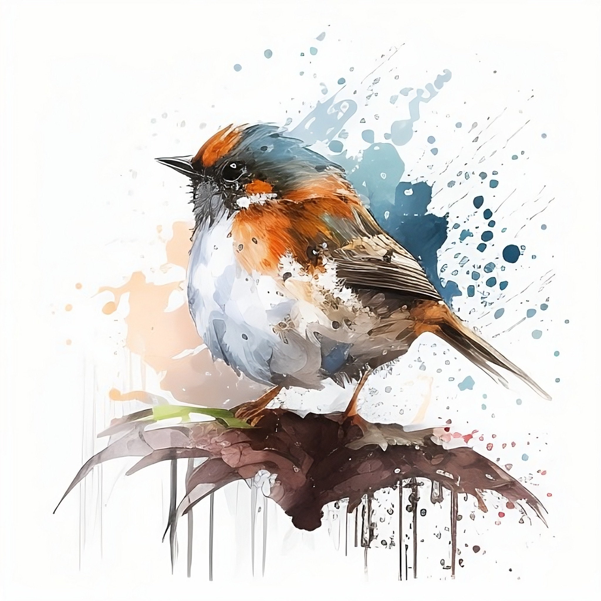 Watercolor Birds Clipart 20 High Quality Jpgs Digital Paper - Etsy