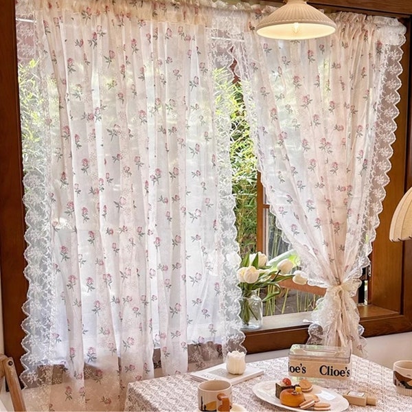 French Lace Curtains - Etsy