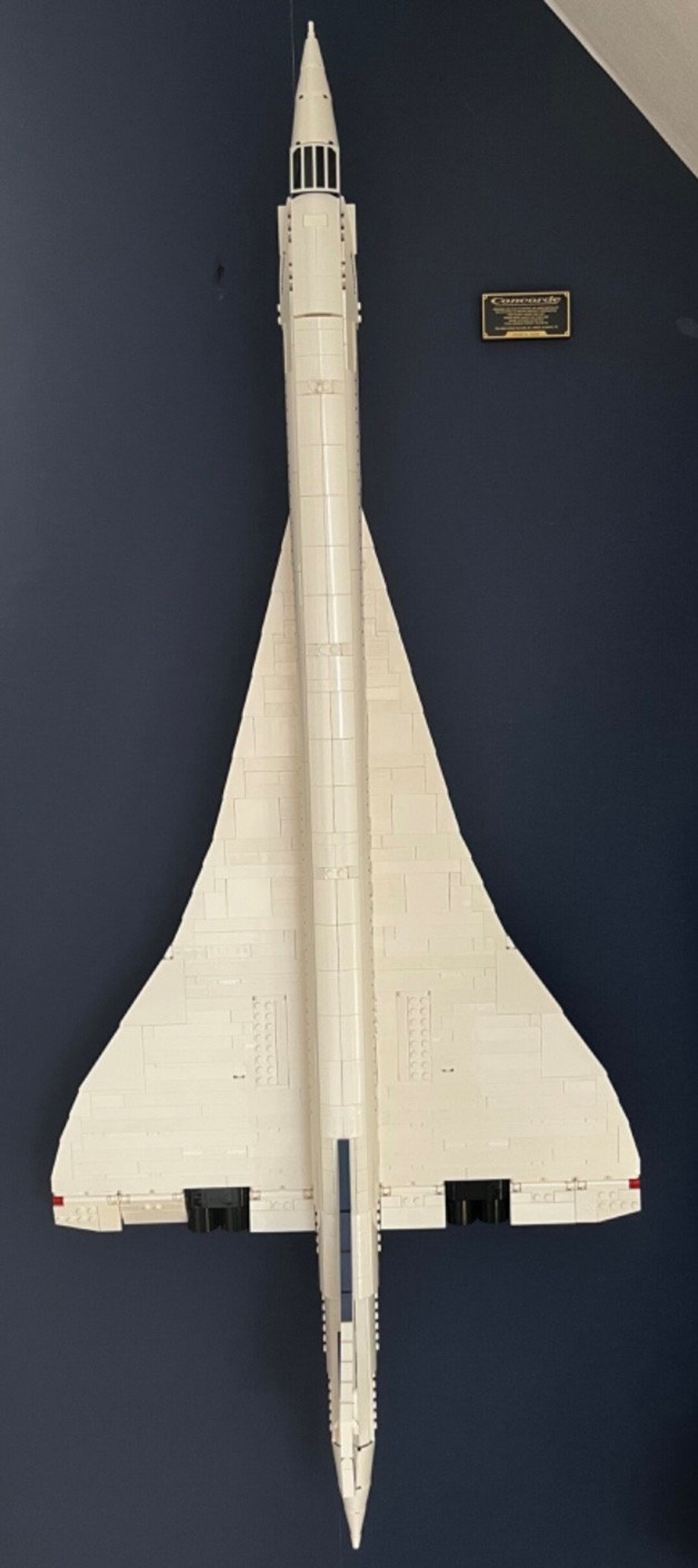 LEGO Concorde 10318 Flush Vertical Wall Mount - Etsy