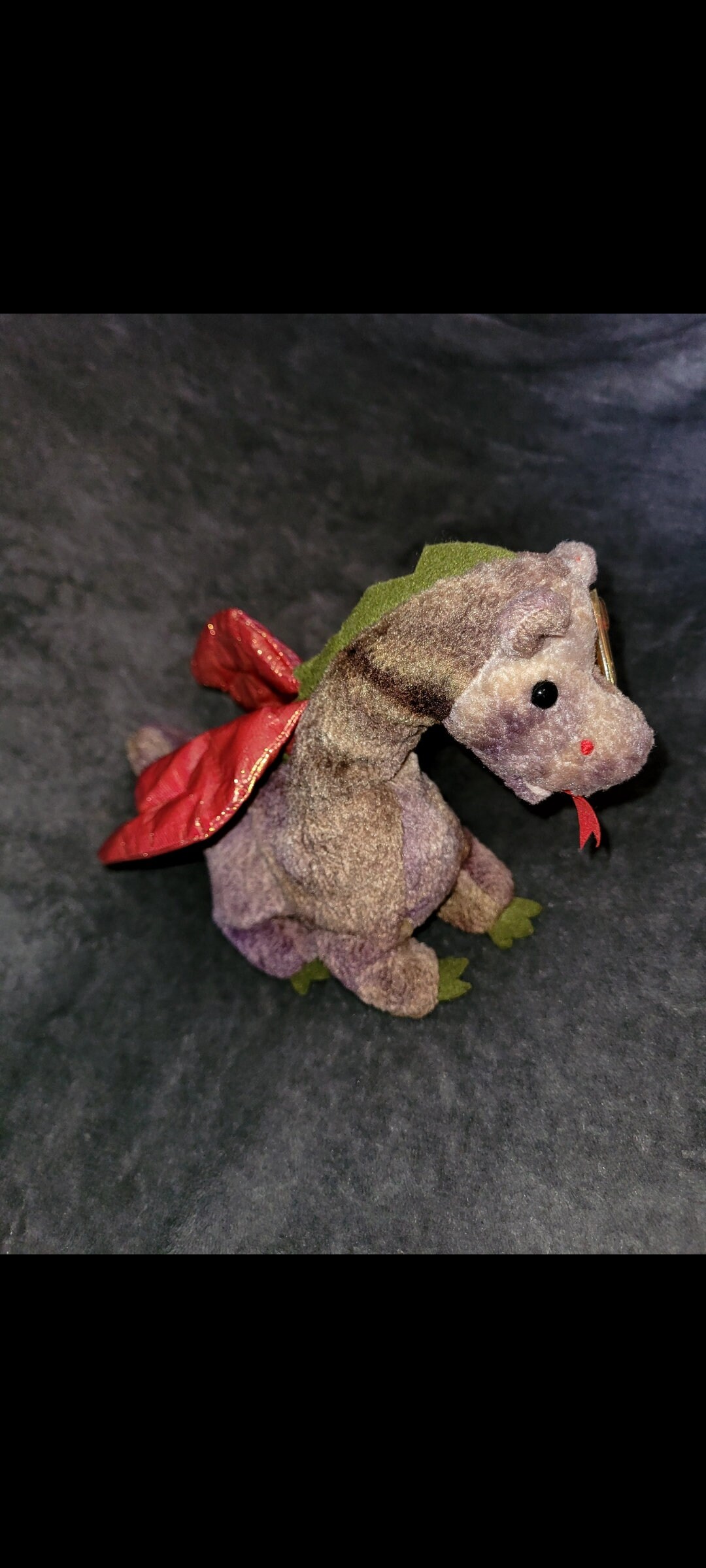 Scorch the Dragon Beanie Baby - Etsy