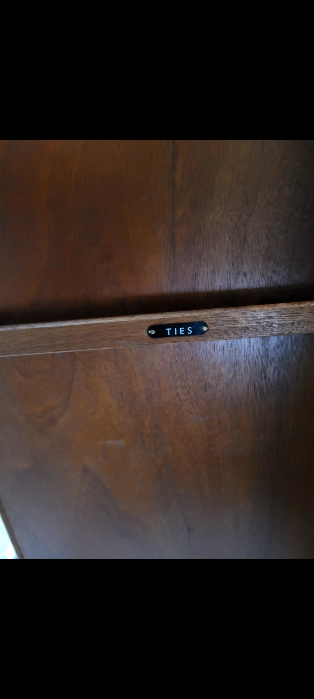 Gentlemans Single Wardrobe Coat Cupboard Hall Robe Walnut Vintage 1930s ...