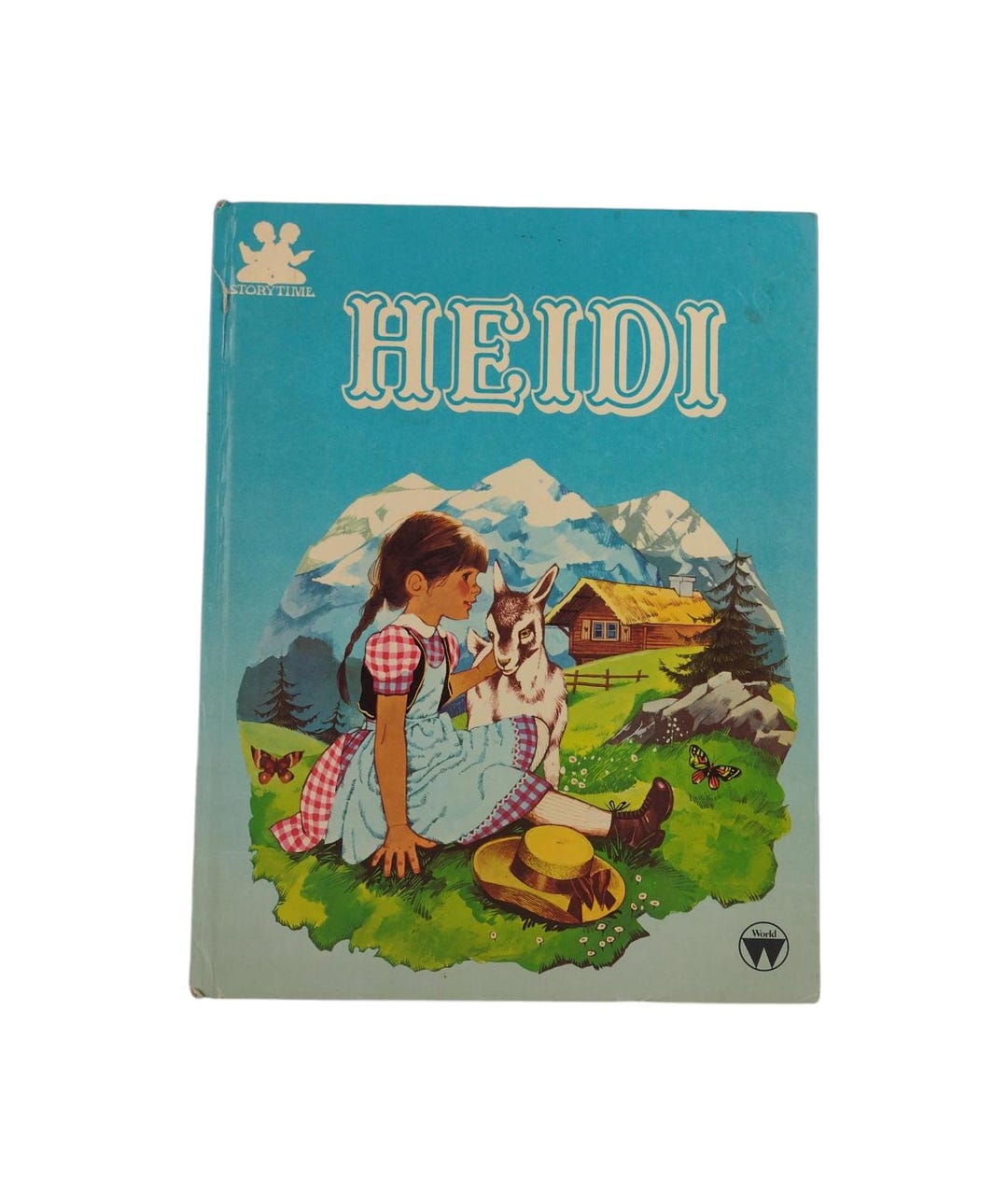 Heidi by Johanna Spyri Vintage Childrens Chapter Book Story Time ...