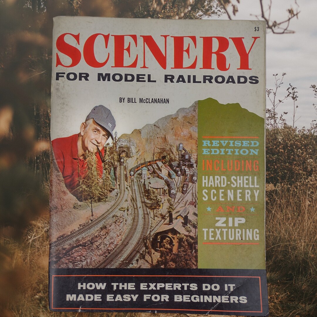 Vintage 1968 Edition Book Scenery for Model Railroads by Bill ...