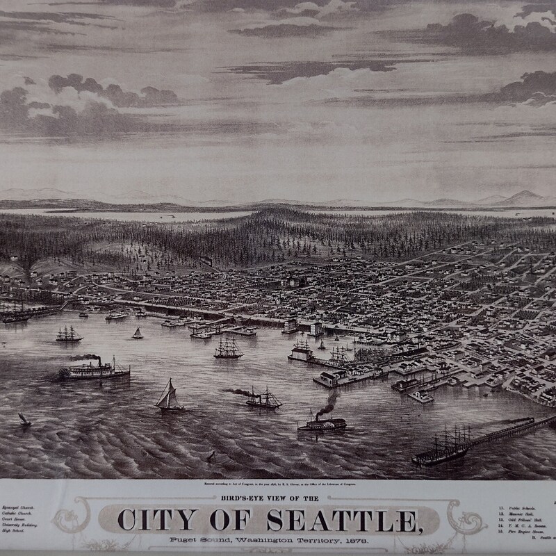 The Seattle Ley Lines Map - Etsy Canada