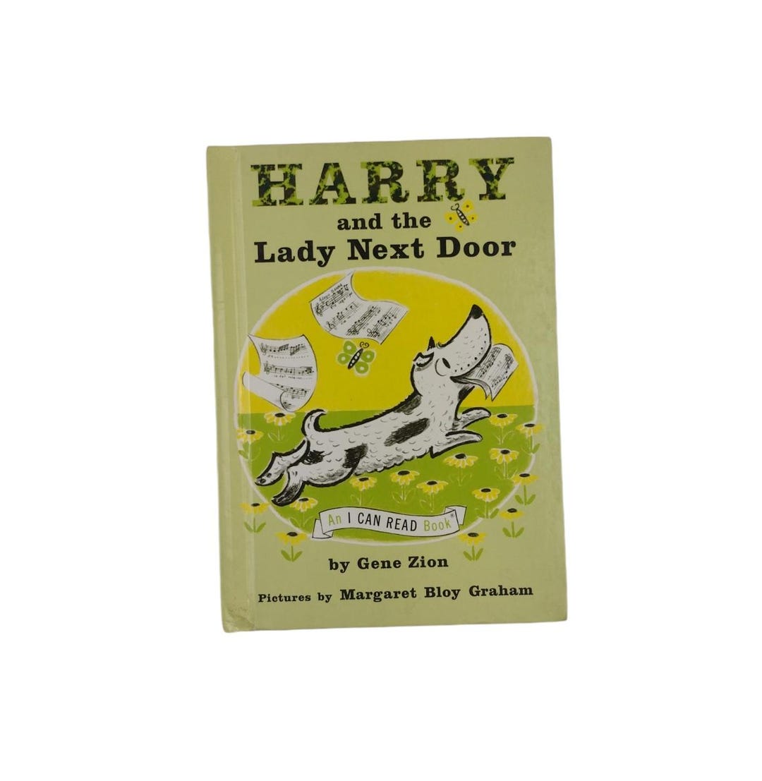 Harry and the Lady Next Door, a 1960 Vintage Hardback "i Can Read Book ...