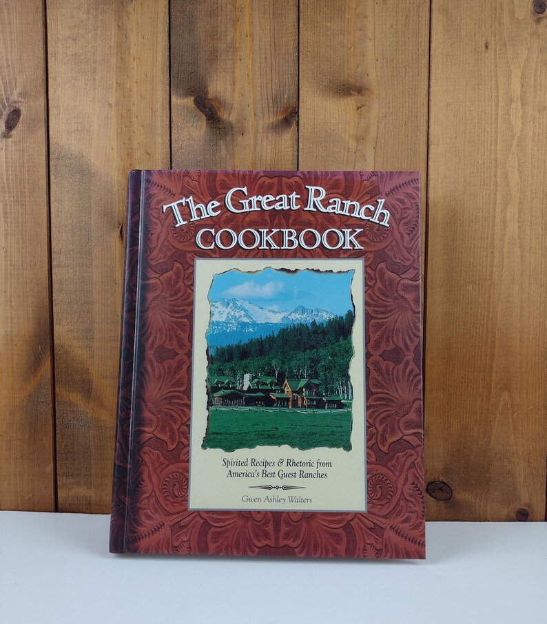 Signed 1988 Ranch Cookbook by Gwen Petersen, Western Recipes - Etsy