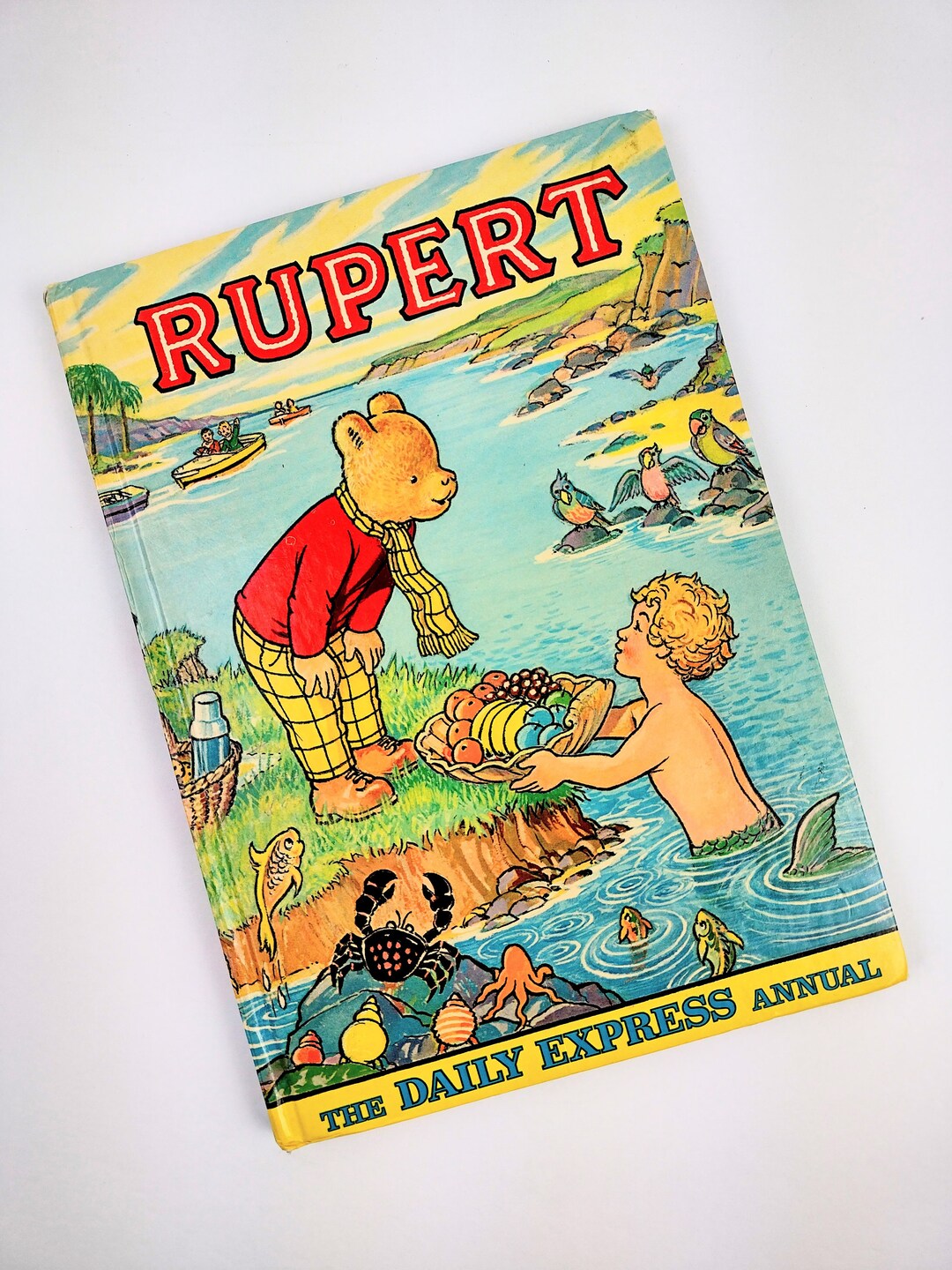 Rupert, the Daily Express Annual, Children's Book, Comic Book/story - Etsy