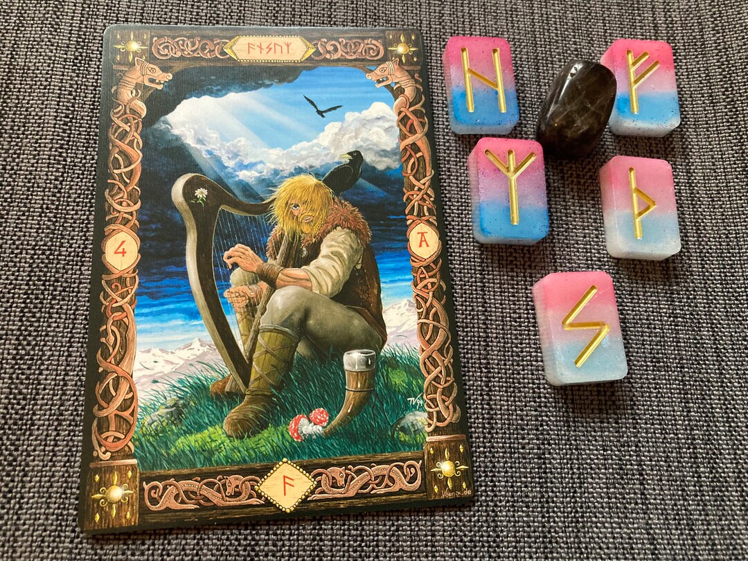 Rune Reading Futhark Viking Runes Tarot Yggdrasil Tree of Life Tarot ...