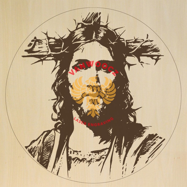 Jesus Christ in Circles: Graphics for Spiritual Presence - Etsy