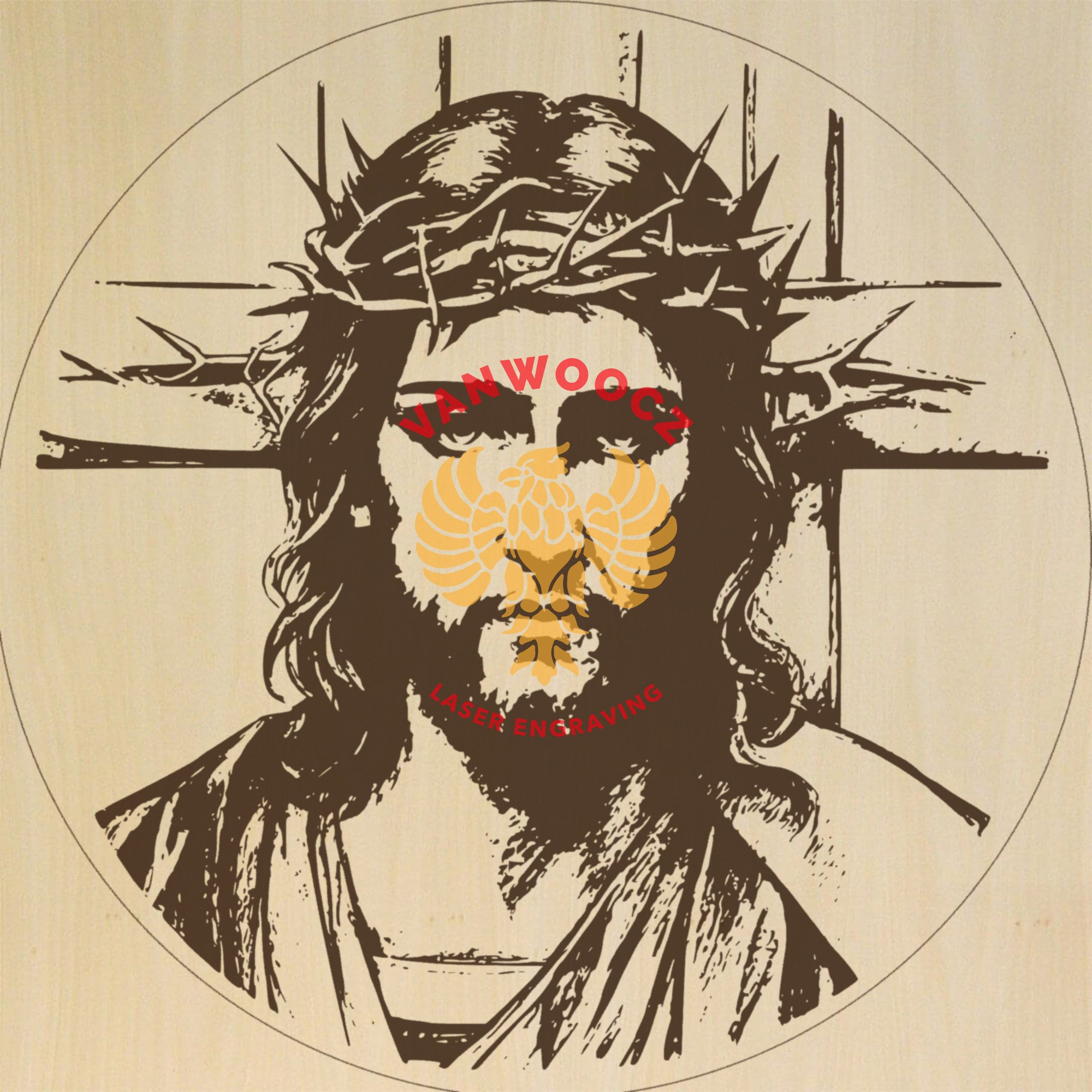 Jesus Christ in Circles: Graphics for Spiritual Presence - Etsy