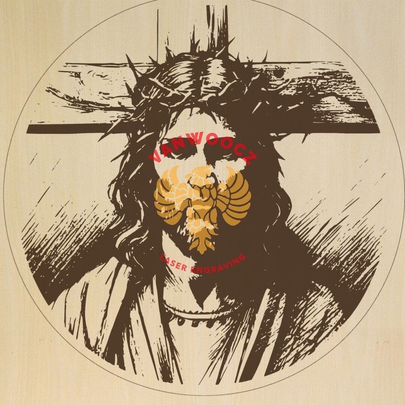 Jesus Christ in Circles: Graphics for Spiritual Presence - Etsy