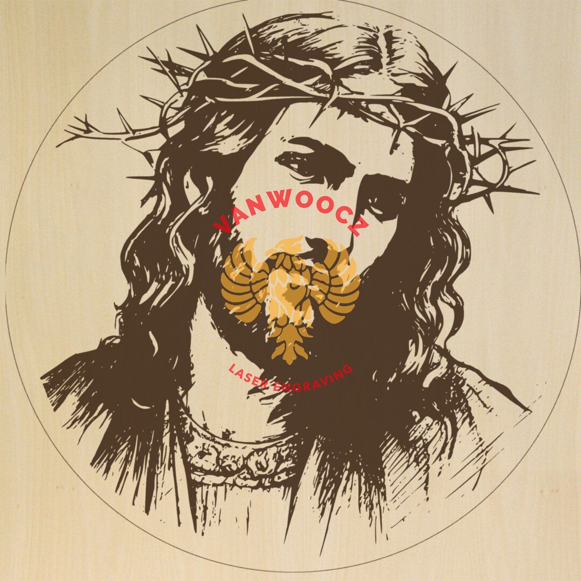 Jesus Christ in Circles: Graphics for Spiritual Presence - Etsy