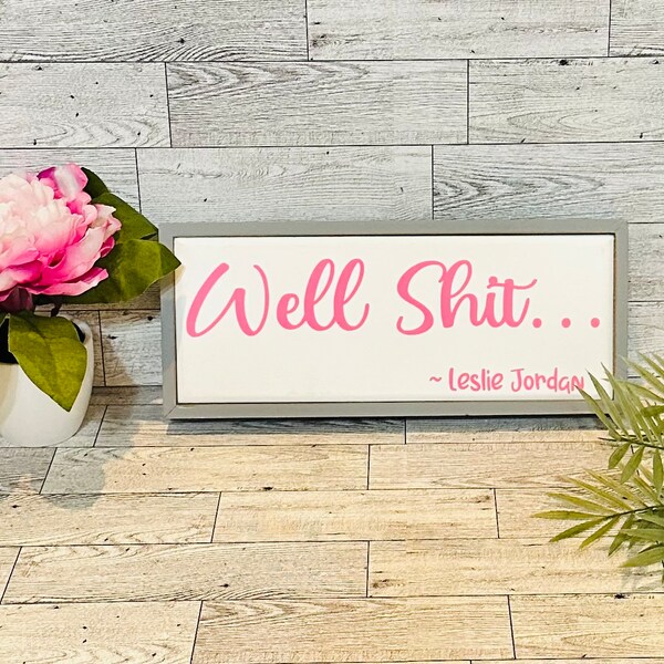 Well Shit Sign - Etsy
