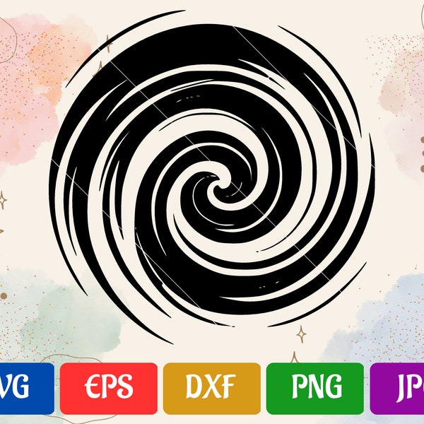 Swirl Svg - Etsy