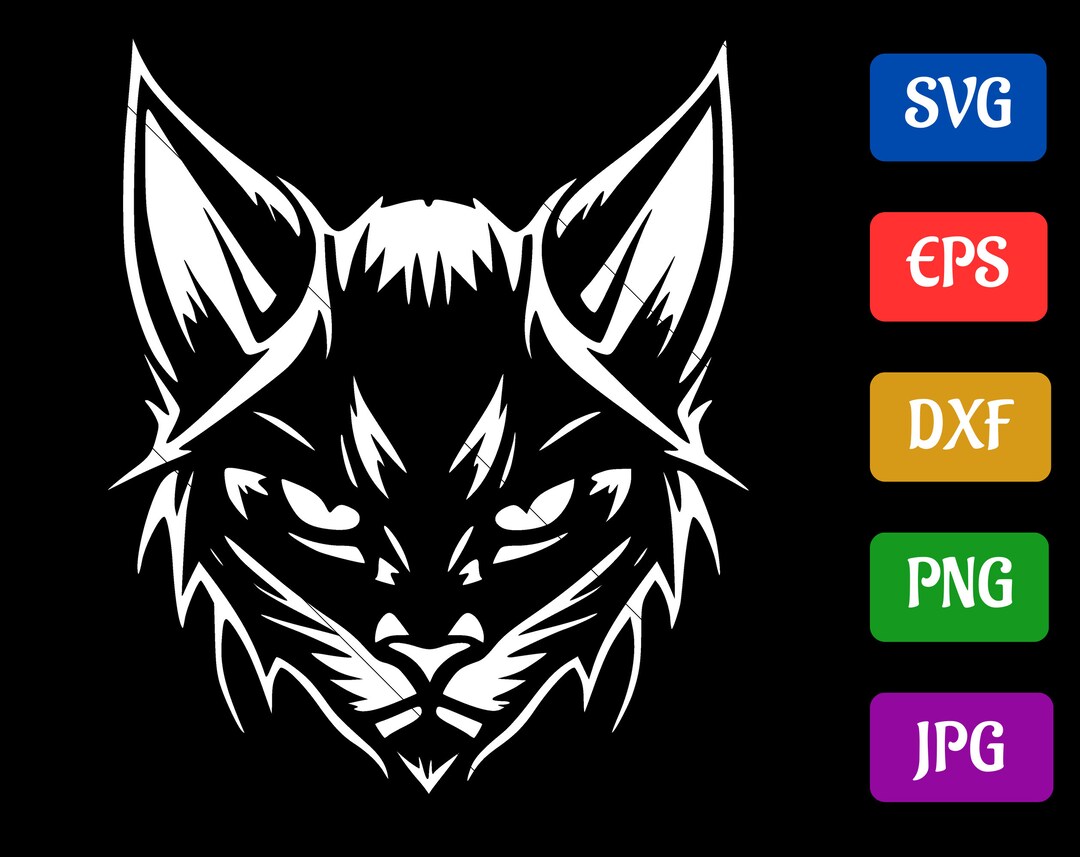 Wildcat Svg Eps Dxf Png Jpg Cricut Explore Silhouette Cameo High ...