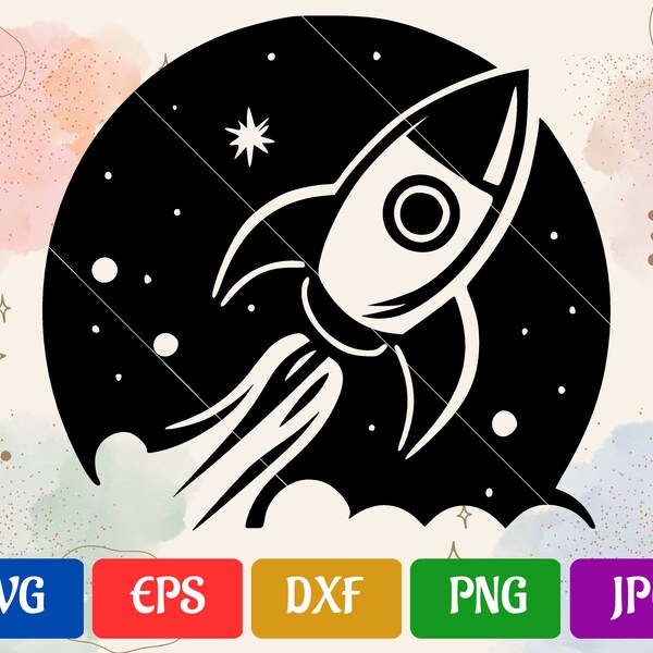 Space Svg - Etsy