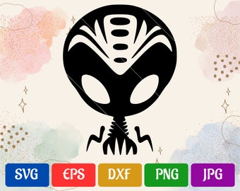 2 Alien SVG for Cricut and Silhouette Cutting Machines Toy - Etsy Canada
