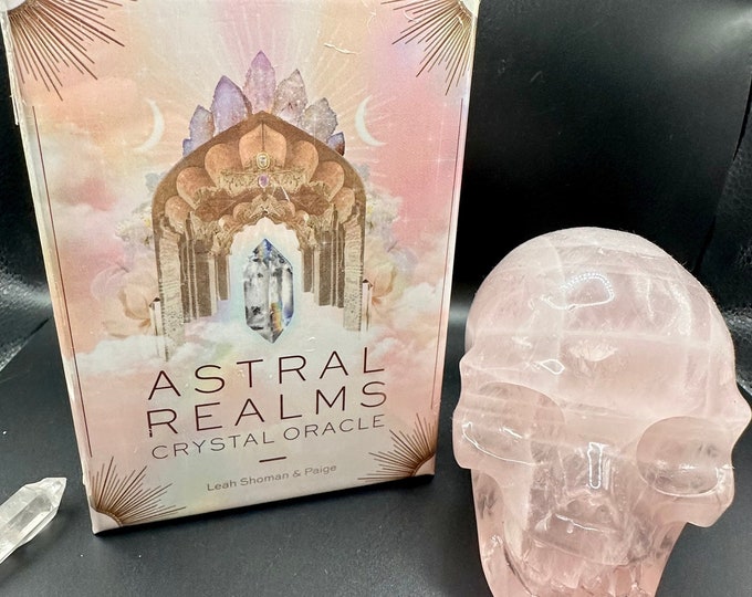 Astral Realms Crystal Oracle -- A 33 Card Deck With Guide Booklet ...