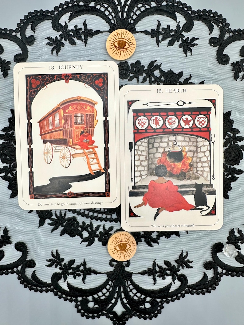 Folklore Oracle Card Deck and Guidebook - Etsy