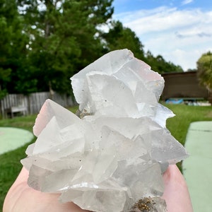 Bladed Calcite With Chalcopyrite & Fluorite From the Xianghualing Mine ...