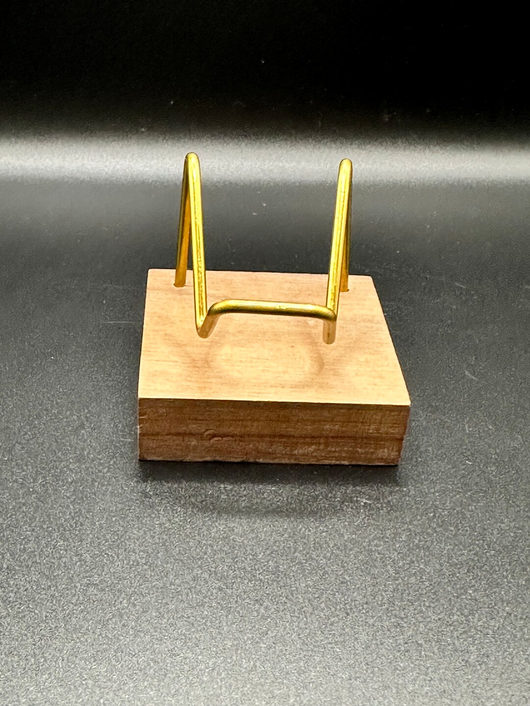 Wooden Base Crystal Specimen Stand - Etsy