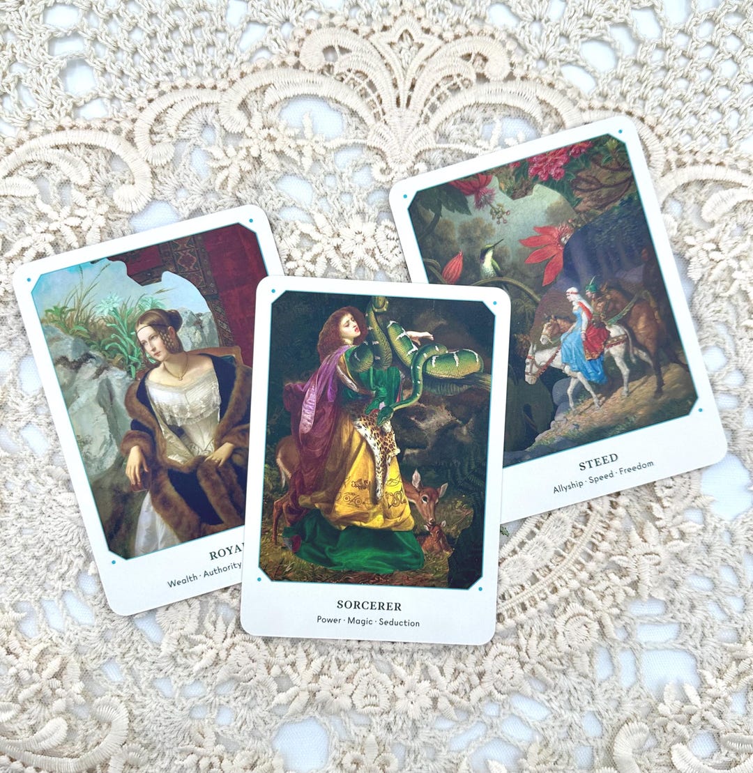 Fairy Tale Oracle Deck- 44 Oracle Cards With Guidebook - Etsy