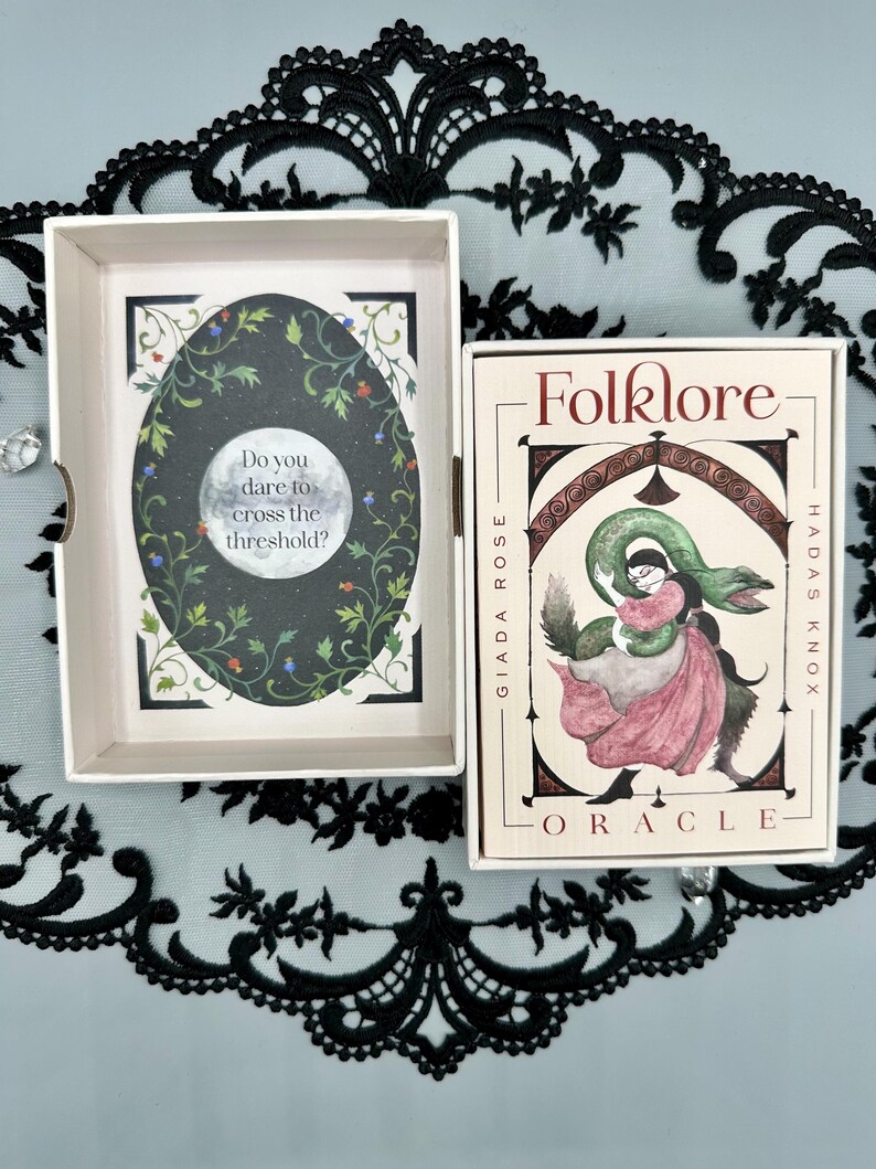 Folklore Oracle Card Deck and Guidebook - Etsy