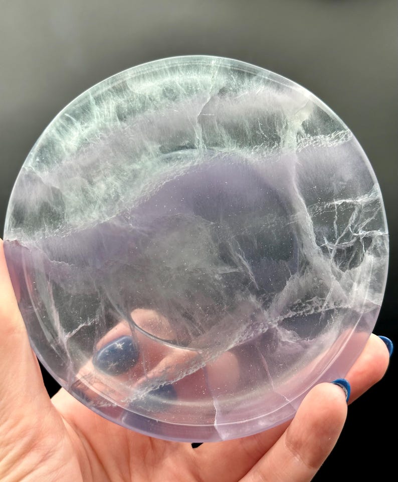 Fluorite Crystal Tea Cup and Saucer Set - Etsy