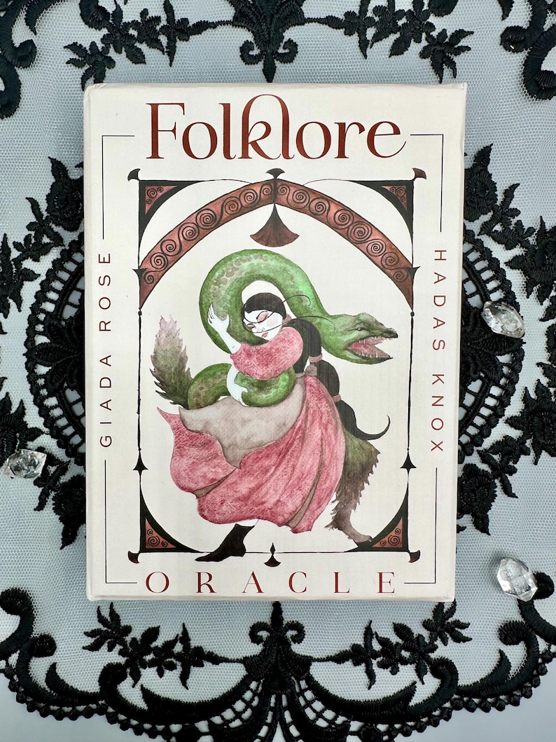 Folklore Oracle Card Deck and Guidebook - Etsy