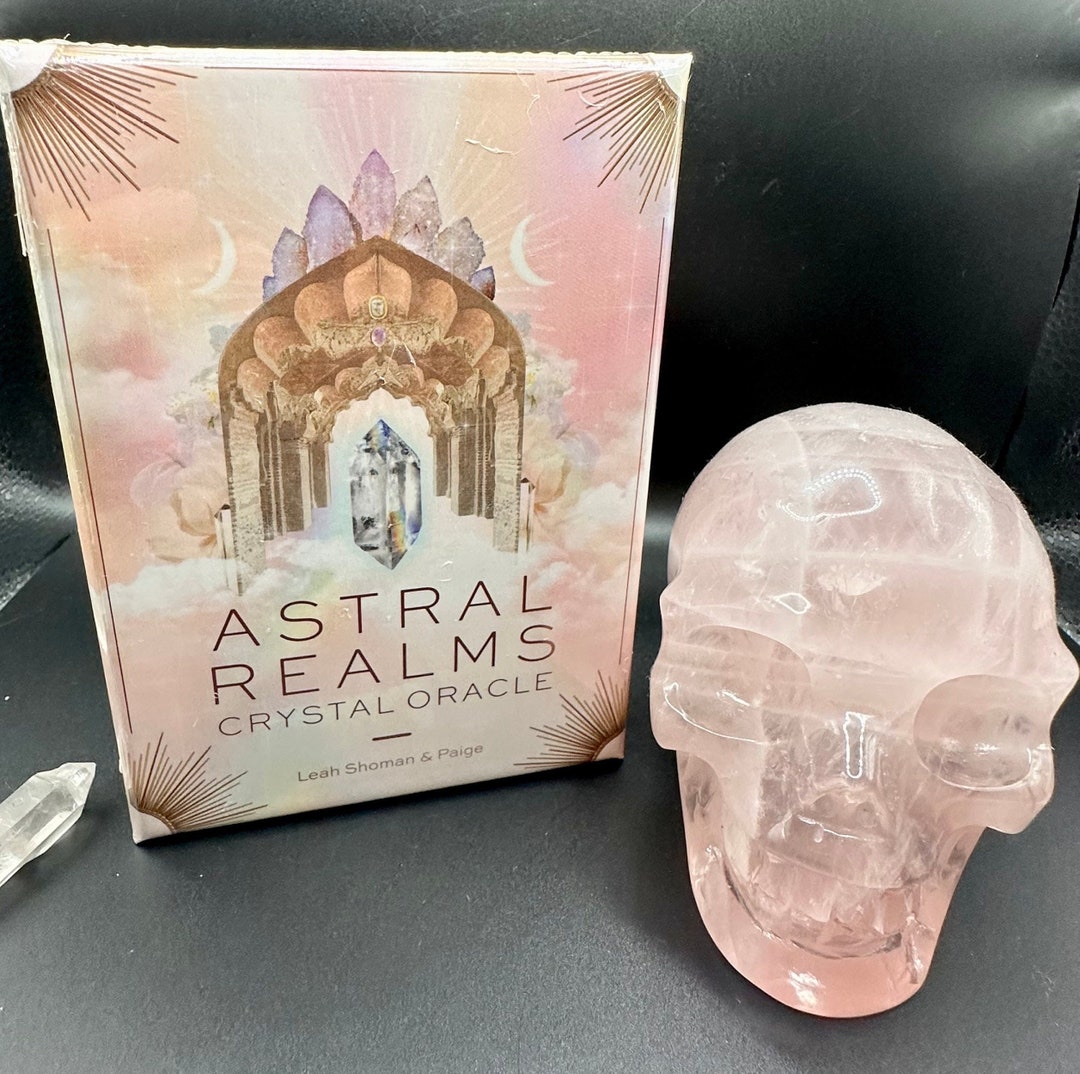 Astral Realms Crystal Oracle -- A 33 Card Deck With Guide Booklet ...