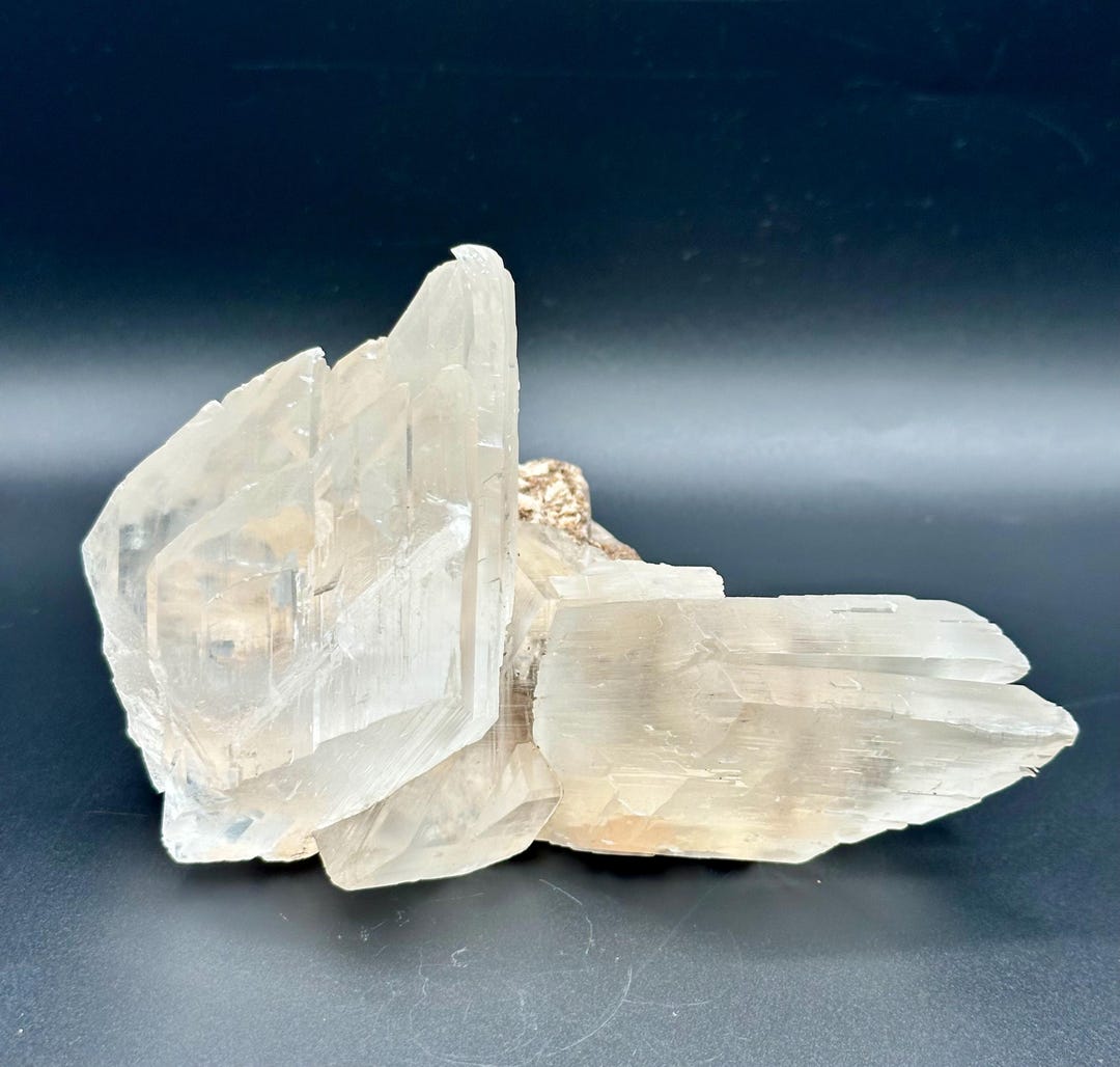 Naica Selenite Crystal Cluster, Gypsum Crystal Mineral Specimen With ...