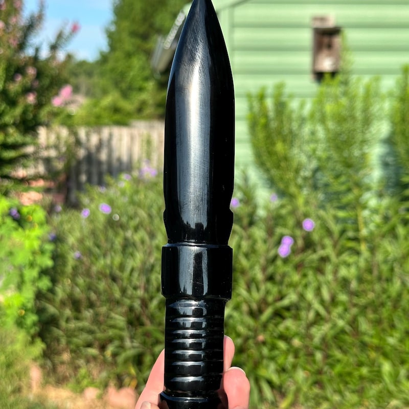 Obsidian Dagger - Etsy