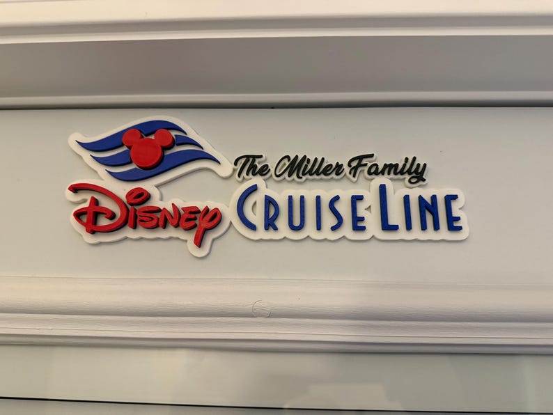 Disney Cruise Line Personalized Door Signs With Magnets - Etsy