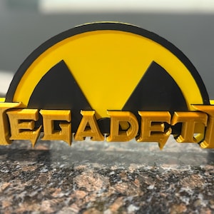 Megadeth Fan Created Custom 3D Printed Logo - Etsy