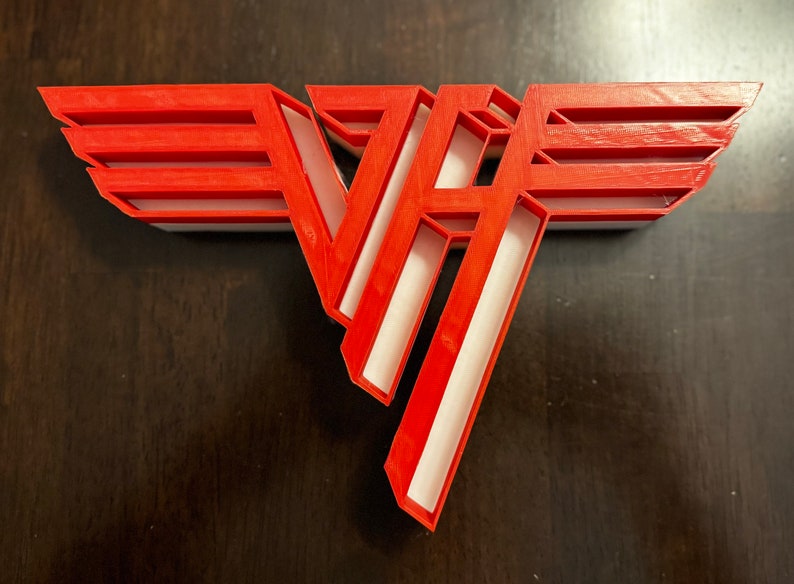 Van Halen 3D Printed Logo - Etsy