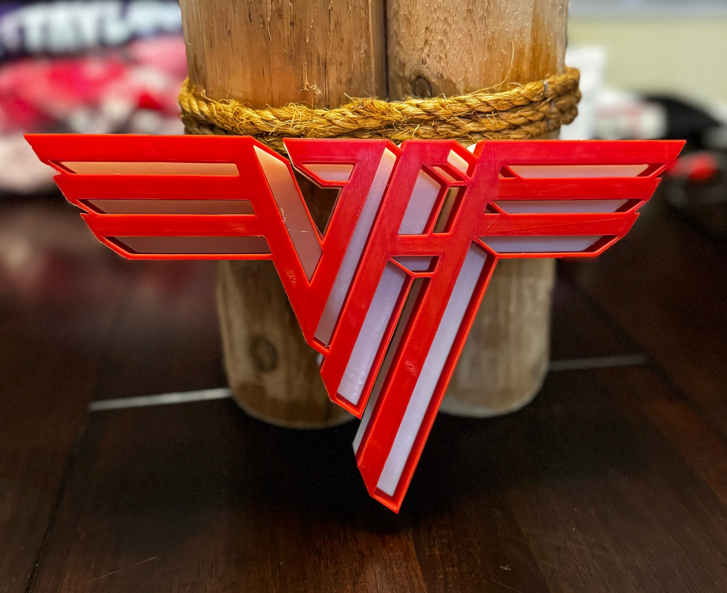 Van Halen 3D Printed Logo - Etsy