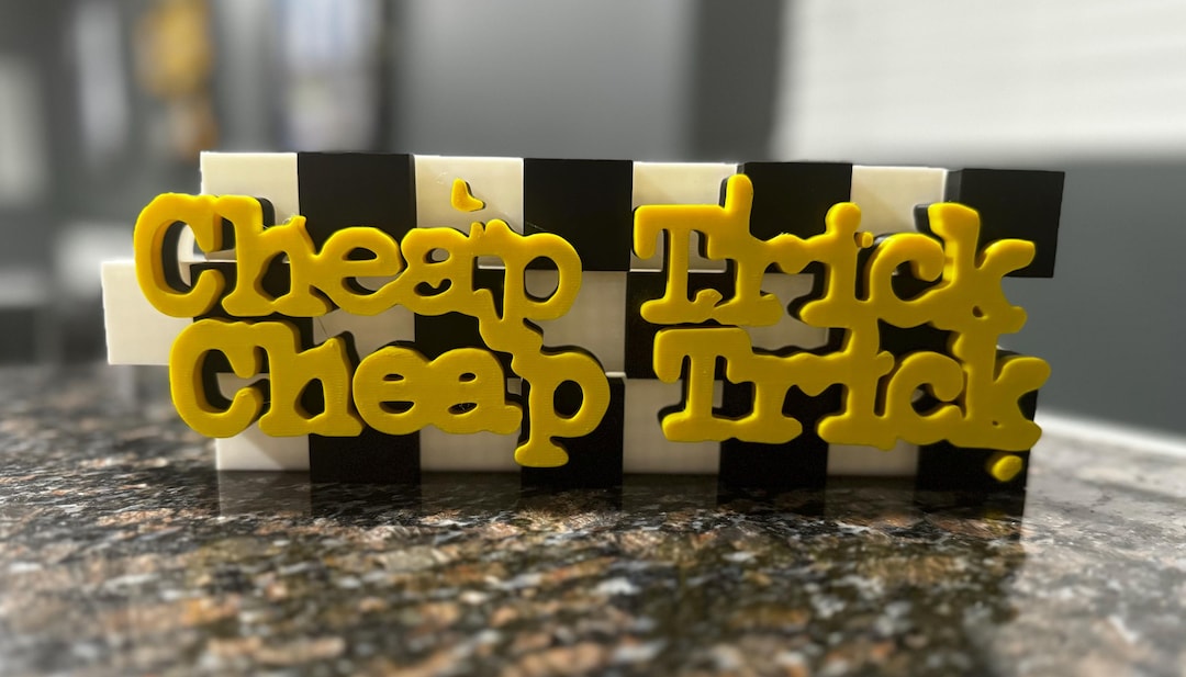 Cheap Trick Fan Created 3D Printed Logo - Etsy