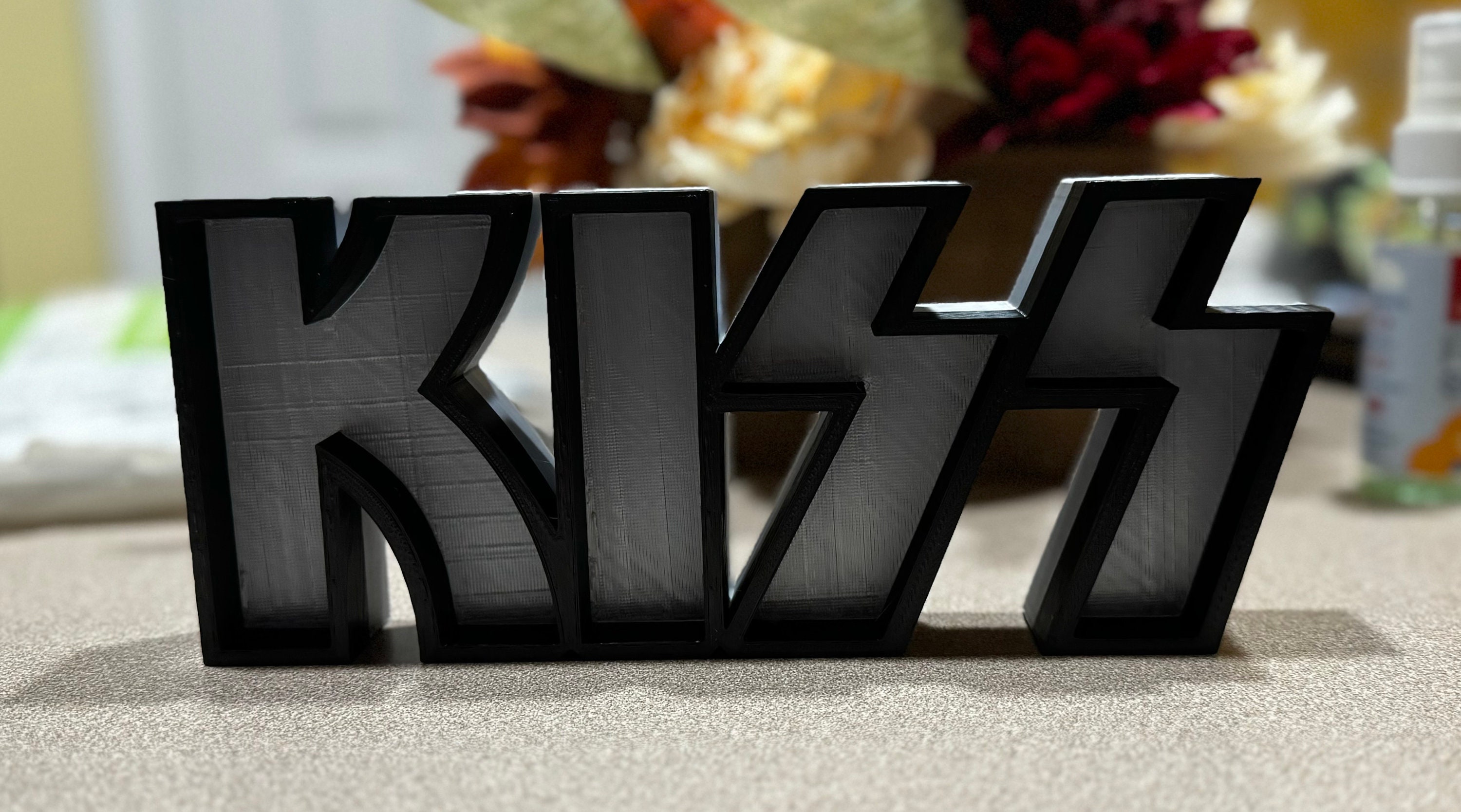 KISS 3D Printed Logo - Etsy