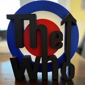 The WHO 3D Printed Logo - Etsy