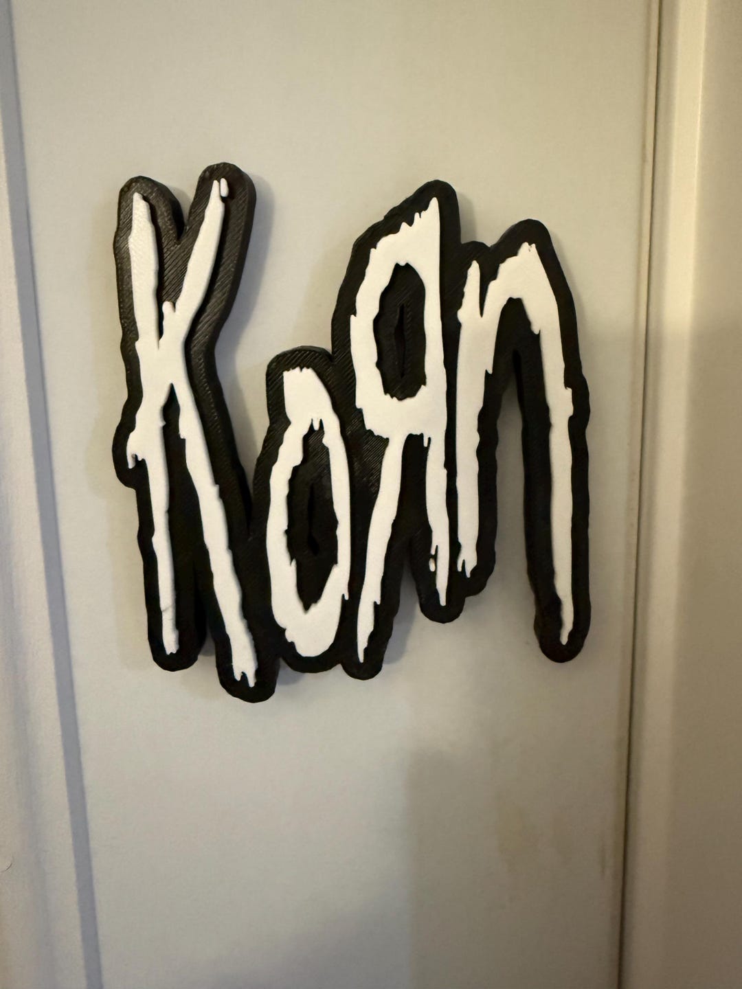 Korn Magnet Custom Made 3D Logo - Etsy