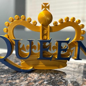Queen the Band 3d Printed Logo - Etsy