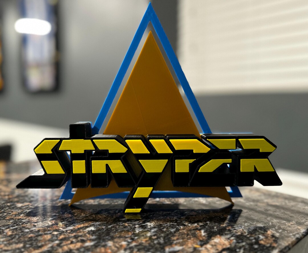 Stryper Fan Created Custom 3D Printed Logo - Etsy