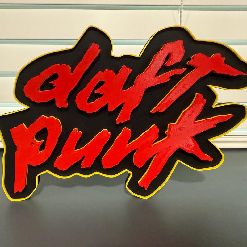 Daft Punk Poster - Etsy